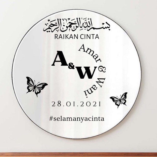 [PROMO] STICKER CERMIN KAHWIN | STICKER CERMIN NIKAH | STICKER WEDDING ...