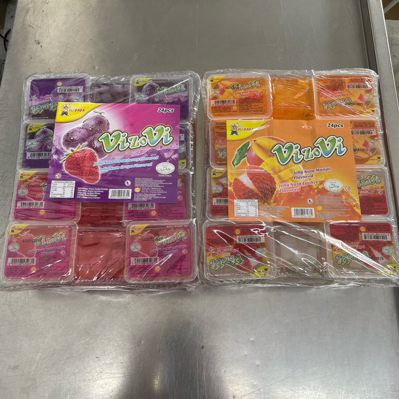 Alibaba Vivi Jelly Nata De Coco 24pcs Mix Fruit | Shopee Malaysia