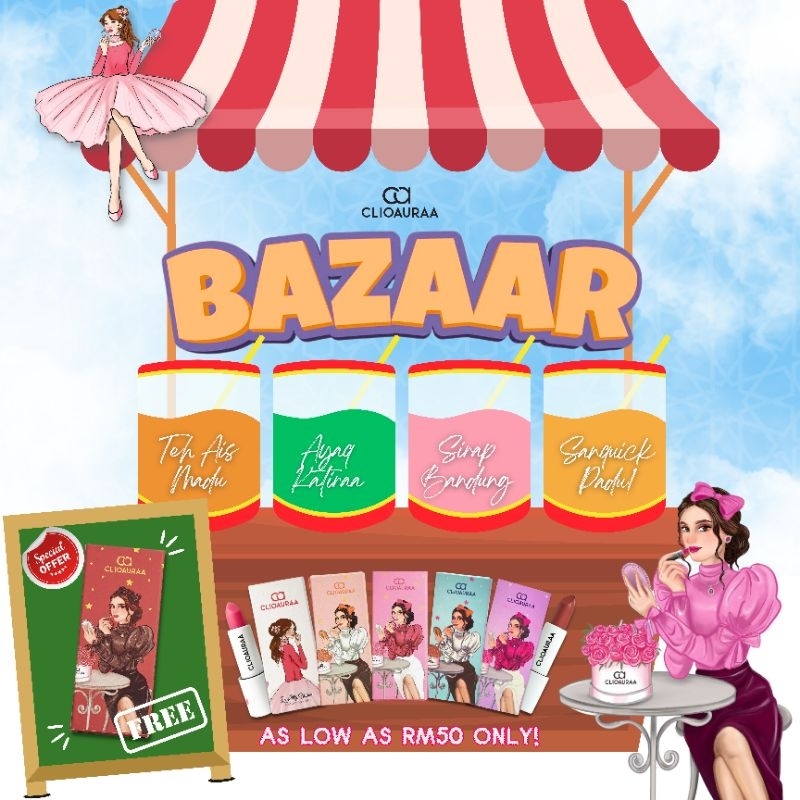 BAZAAR RAYA SALE CLIOAURAA 2024! | Shopee Malaysia