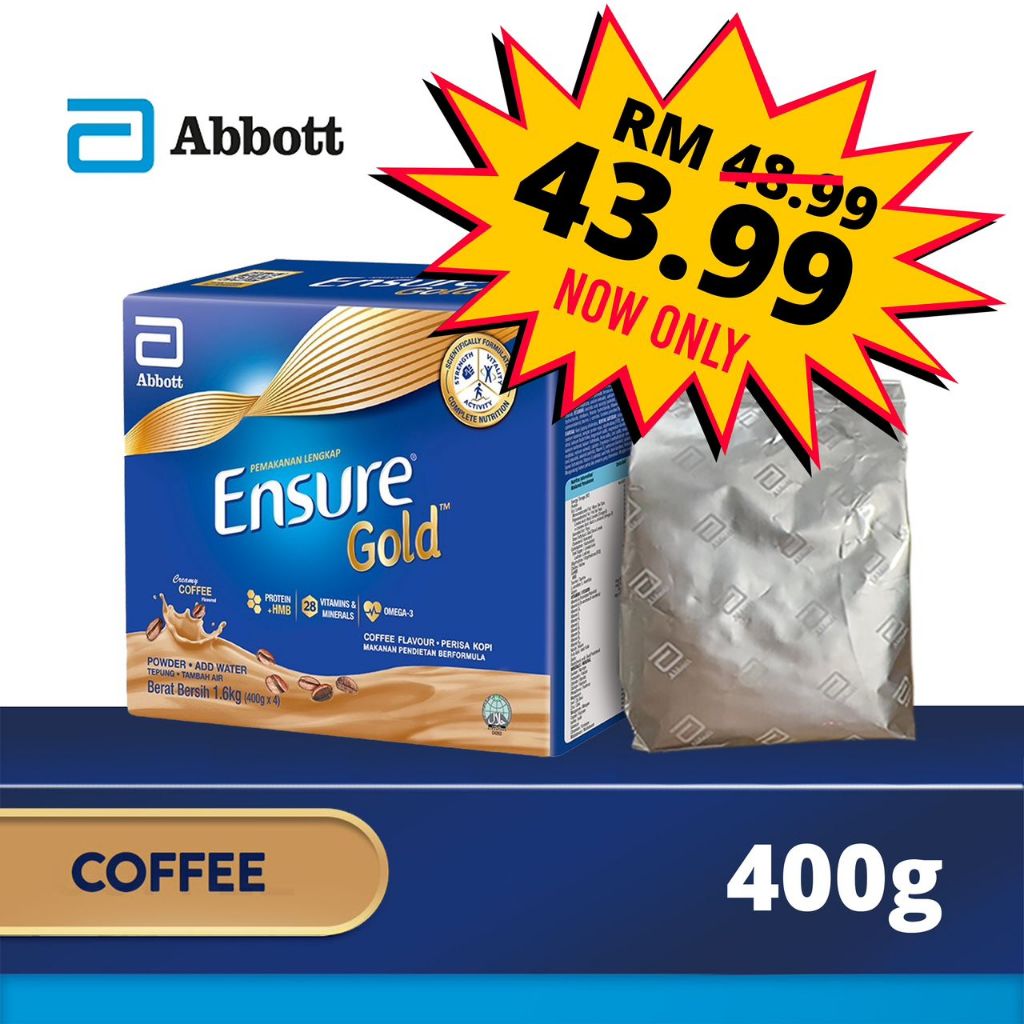 Ensure Gold Coffee 1.48kg 2.22kg (2026 01 31) | Shopee Malaysia
