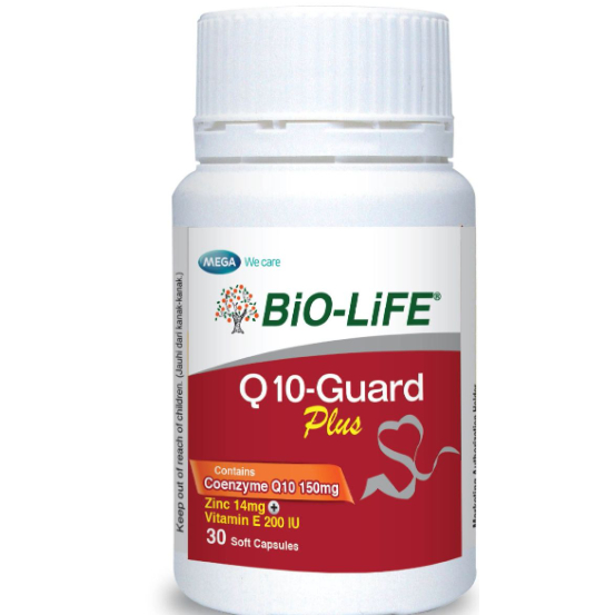 BIO-LIFE Q10-GUARD PLUS SOFT CAPSULE 30S (EXP: 16/05/2024) | Shopee ...