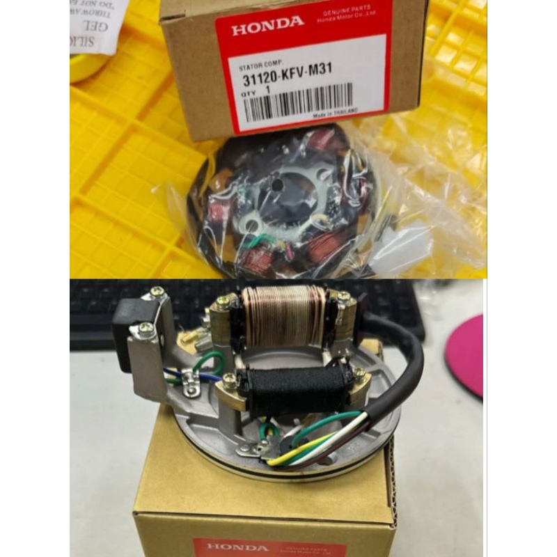 HONDA EX5 LAMA/DREAM FIELD COIL SET EX5 HIGH POWER FUEL COIL MAGNET ...