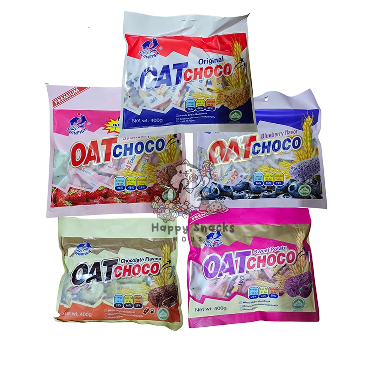 [400g] Twinfish Oat Choco Premium Oat Cereal Bar | Shopee Malaysia