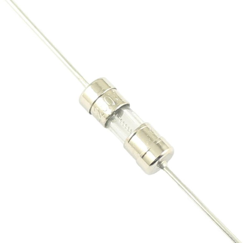 (10pcs) 3.6mm x 10mm Slow Blow Glass Fuse with Lead 250V 0.5A 1A 2A 3A ...