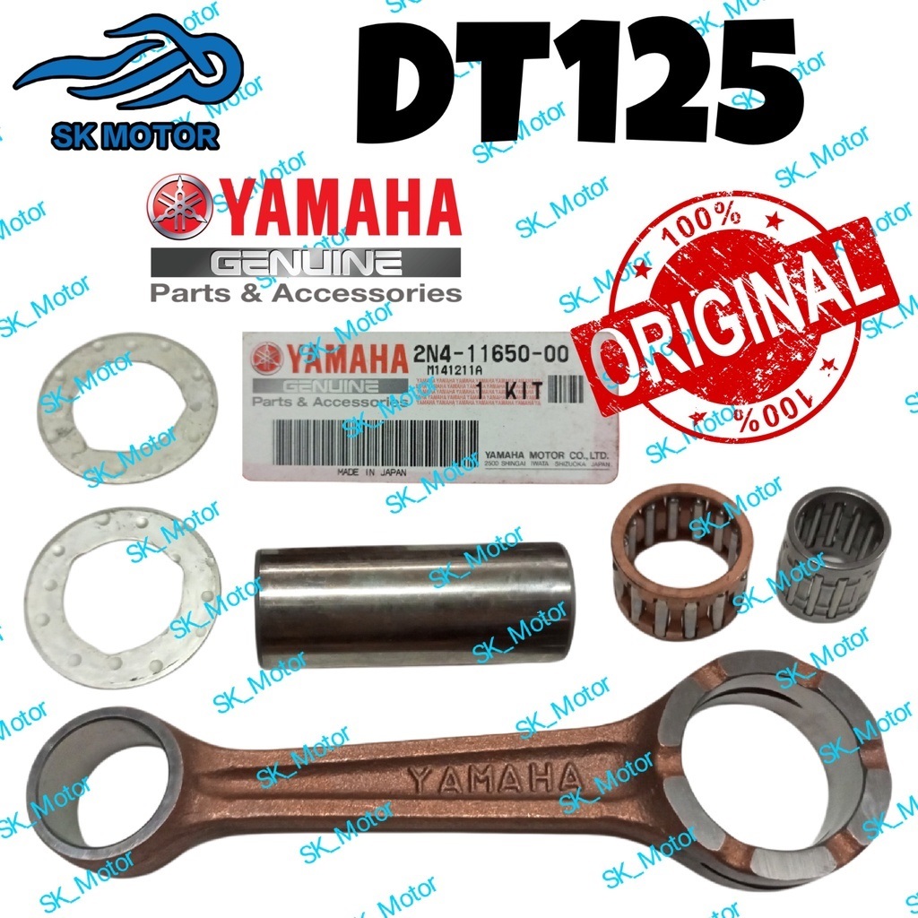 TKRJ LONG Yamaha DT125 ENDURO (Made in Japan) Original Connecting Con ...