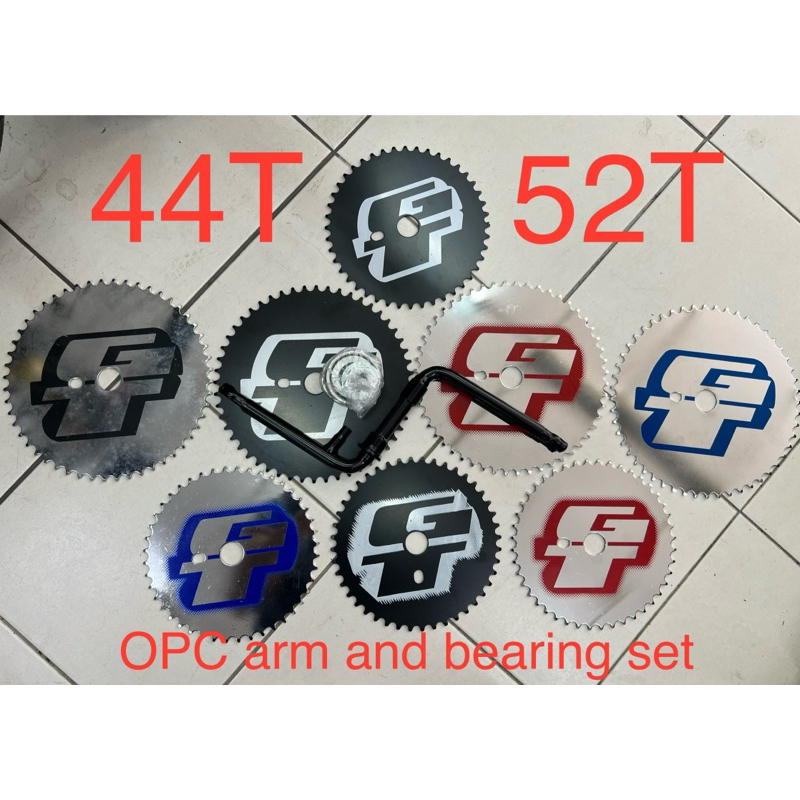 44T 52T gt chain ring opc arm opc bearing set basikal rajak bmx mtb s ...