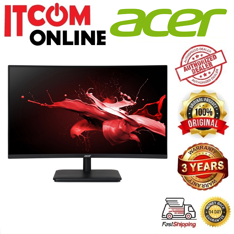 ACER LED GAMING NITRO CURVE 27'' MONITOR (ED270R S3) (UM.HE0SM.301) VA ...
