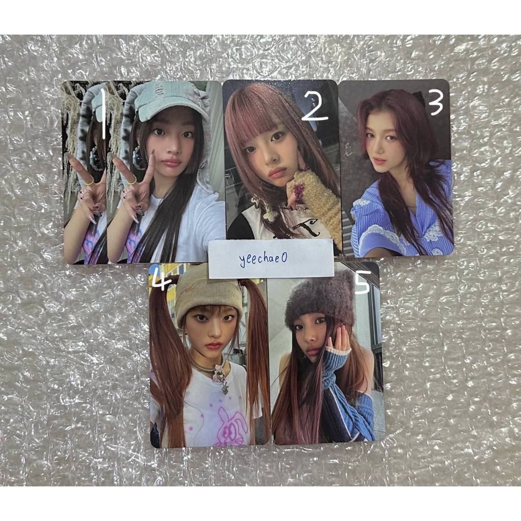 NEWJEANS Official KpopMerch Video Call Photocard | Shopee Malaysia