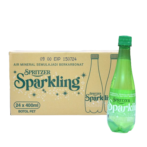 SPRITZER SPARKLING MINERAL WATER – 24 x 400ML | Shopee Malaysia