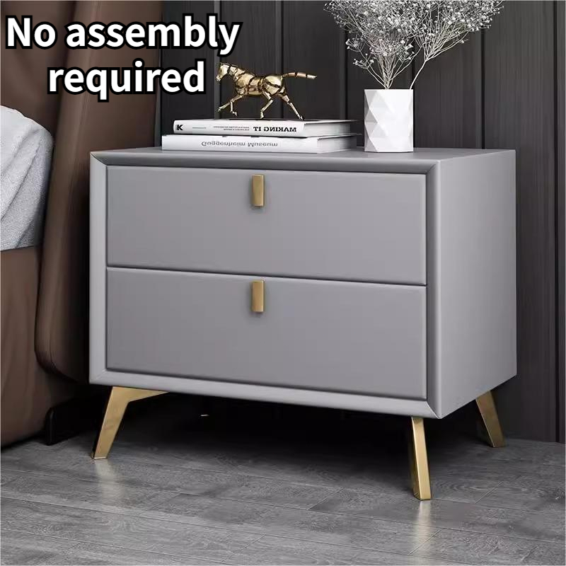 Bedside Table Simple Style Side Table Bedroom Light Luxury Bedside Table Nordic Side Table Meja ...