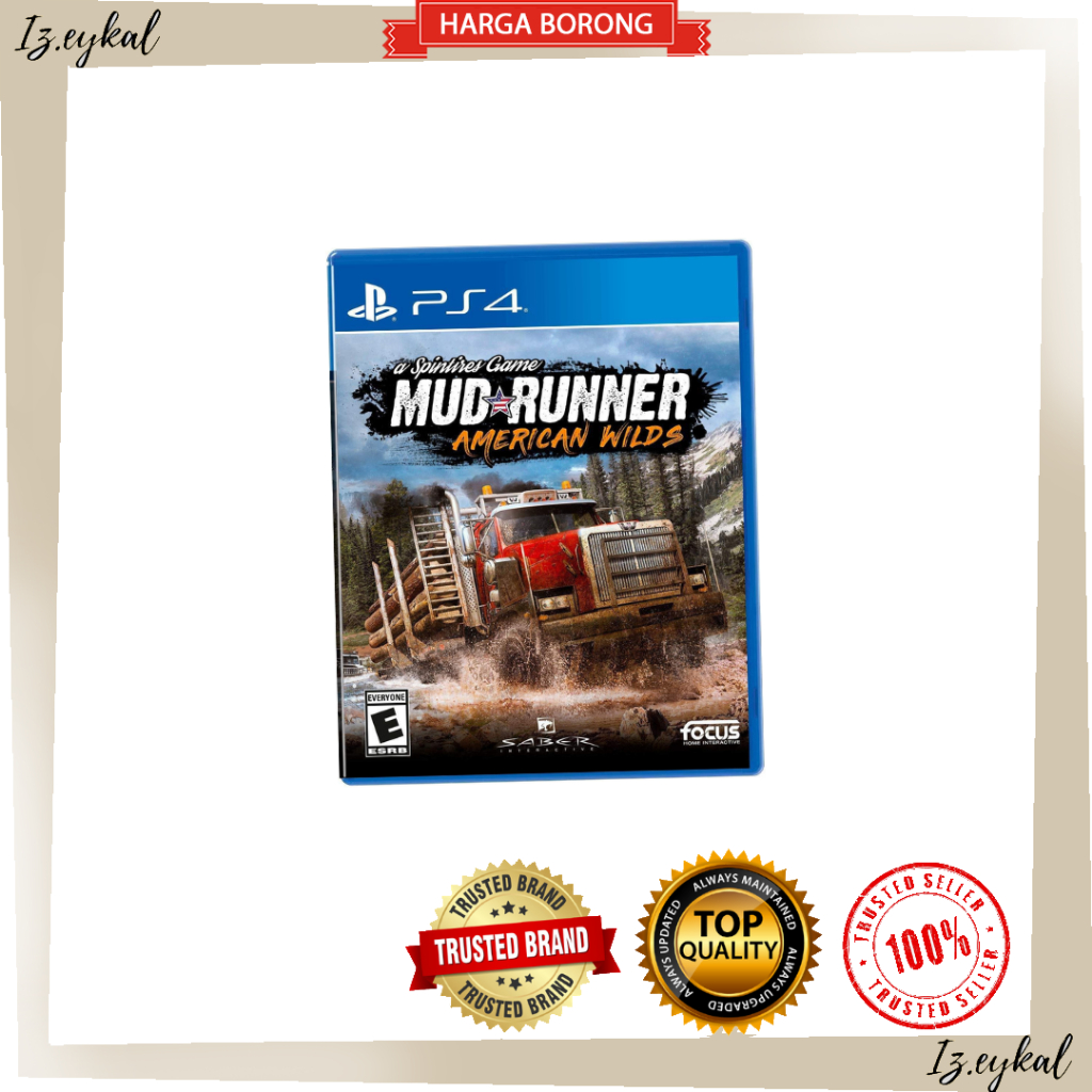 [PHYSICAL DISC] CHEAPEST PS4 a Spintires Game Mudrunner American Wilds ...