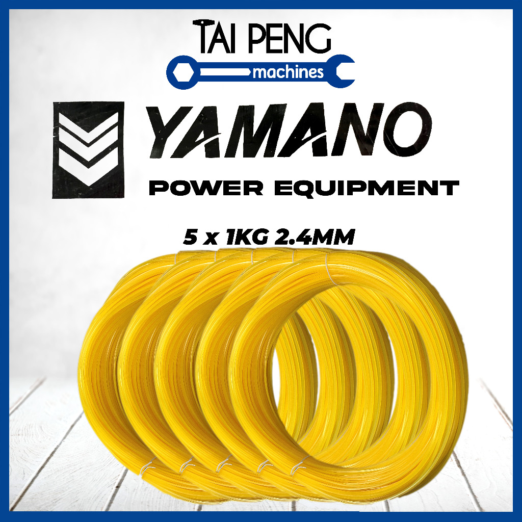High quality tali mesin rumput Yamano 2.4mm 5kg nylon trimmer tali ...