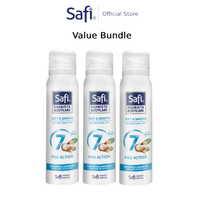 SAFI Hijabista Bodycare Whitening Deodorant Spray 150ml | 10X ...