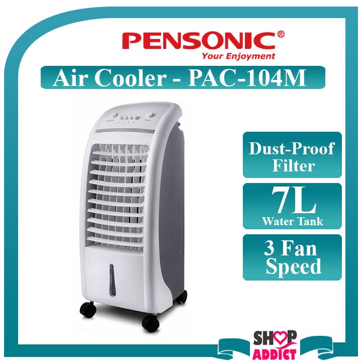 PENSONIC AIR COOLER WITH HONEYCOMB FILTER (7L) PAC-104M | Shopee Malaysia
