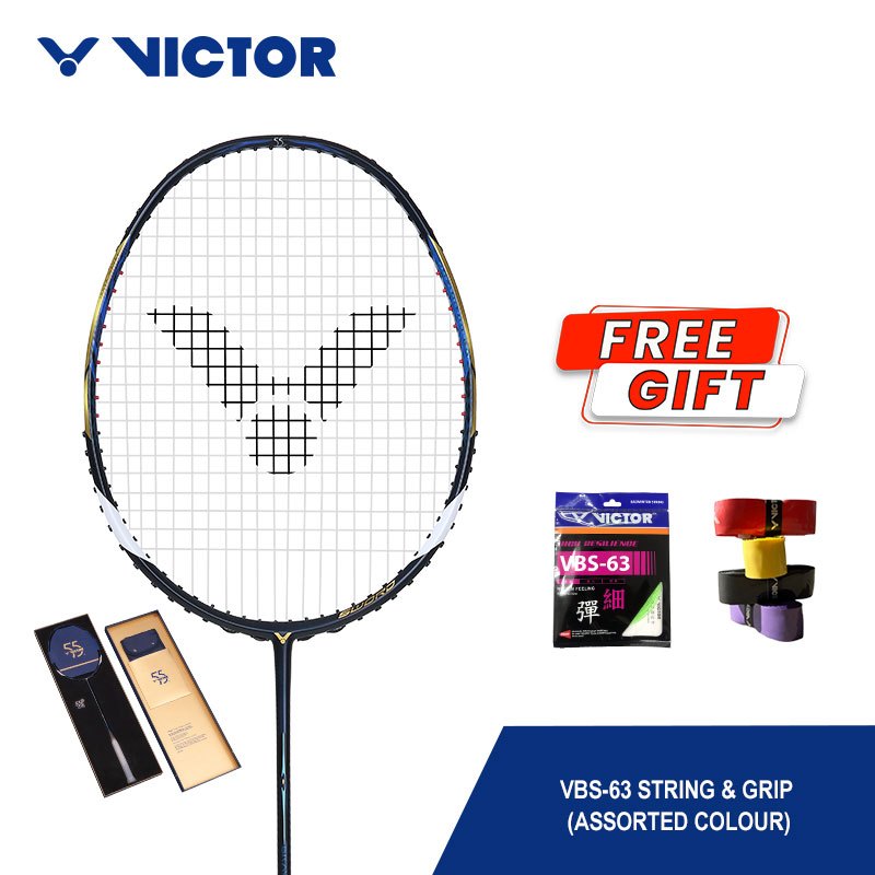 VICTOR 55th Bravesword 12 DLUX GB Badminton Racket BRS-12 DLUX GB ...