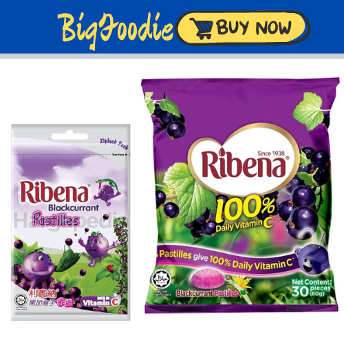 [BFD] Ribena Blackcurrant Pastilles (40/60)gm | Shopee Malaysia