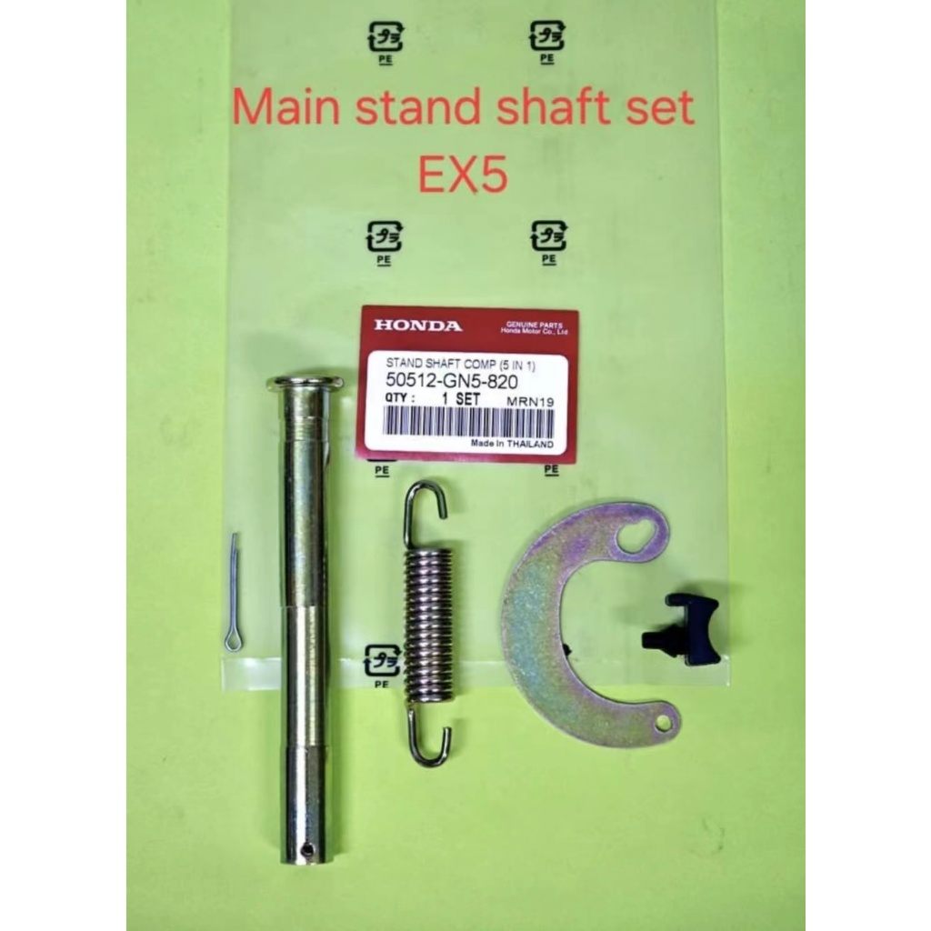 Main Stand Double Stand Shaft SAP Sub Comp SET ( 5 in 1 ) Honda Ex5 Hp ...