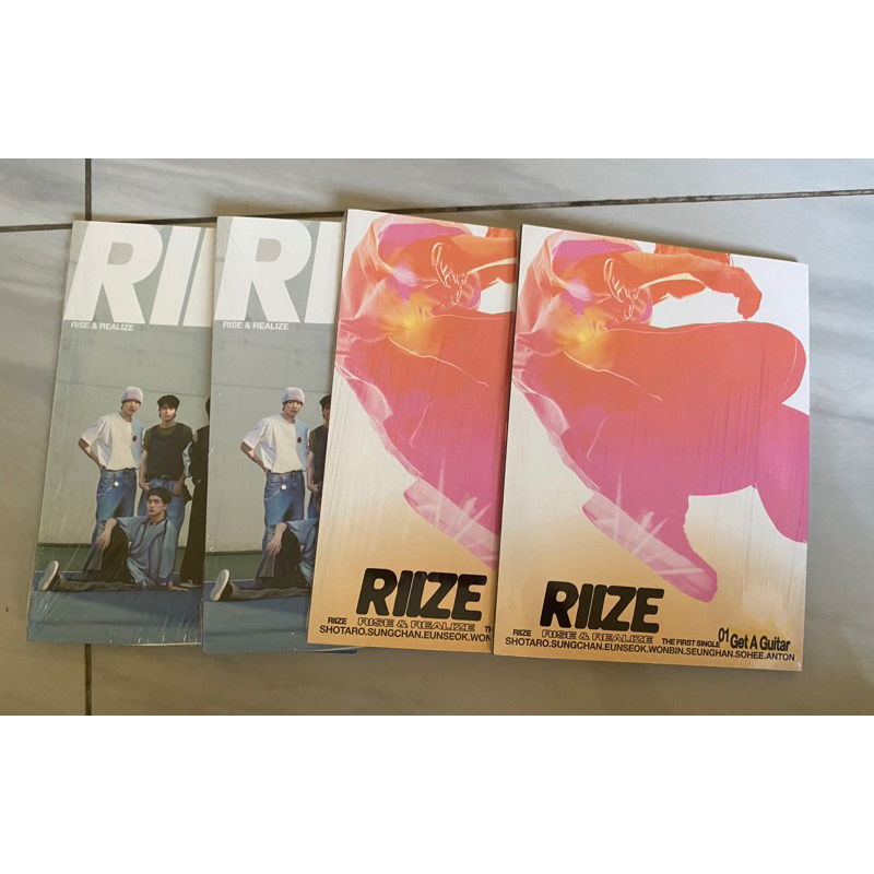 RIIZE - 1st Single album [ Get a Guitar ] Ready Stock | Shopee Malaysia