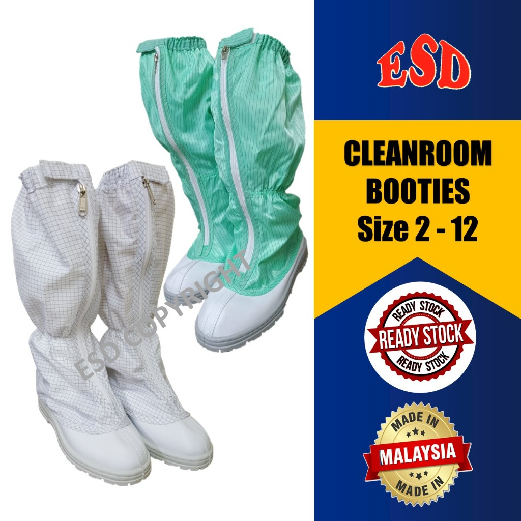 ESD cleanroom booties shoes | Shopee Malaysia