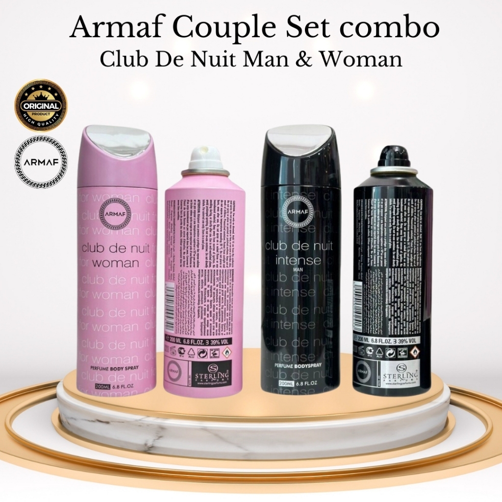 Couple Set Exclusive - 2 pcs ARMAF Club De Nuit Intense Man Perfume ...