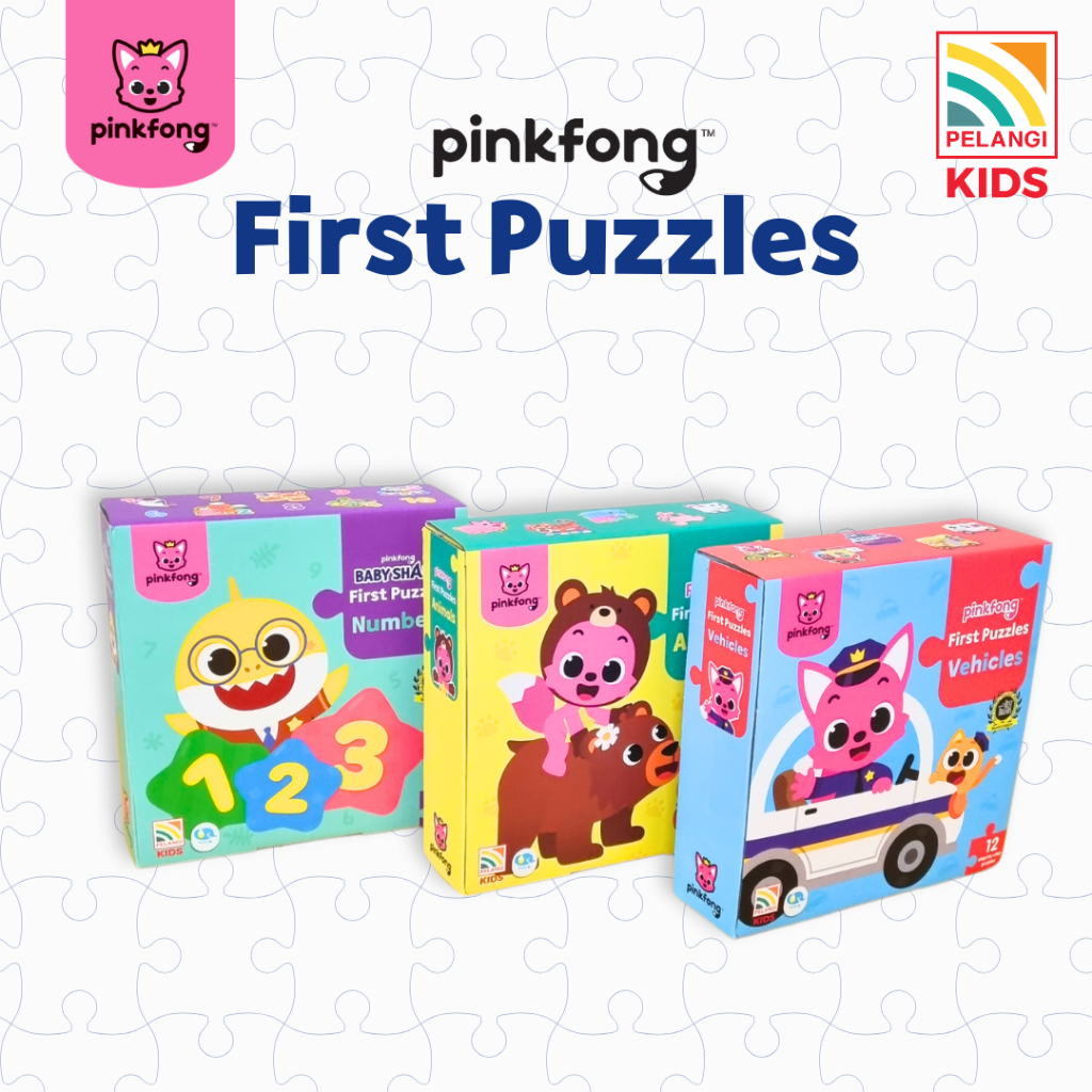 PELANGI - Pinkfong First Puzzles | Shopee Malaysia