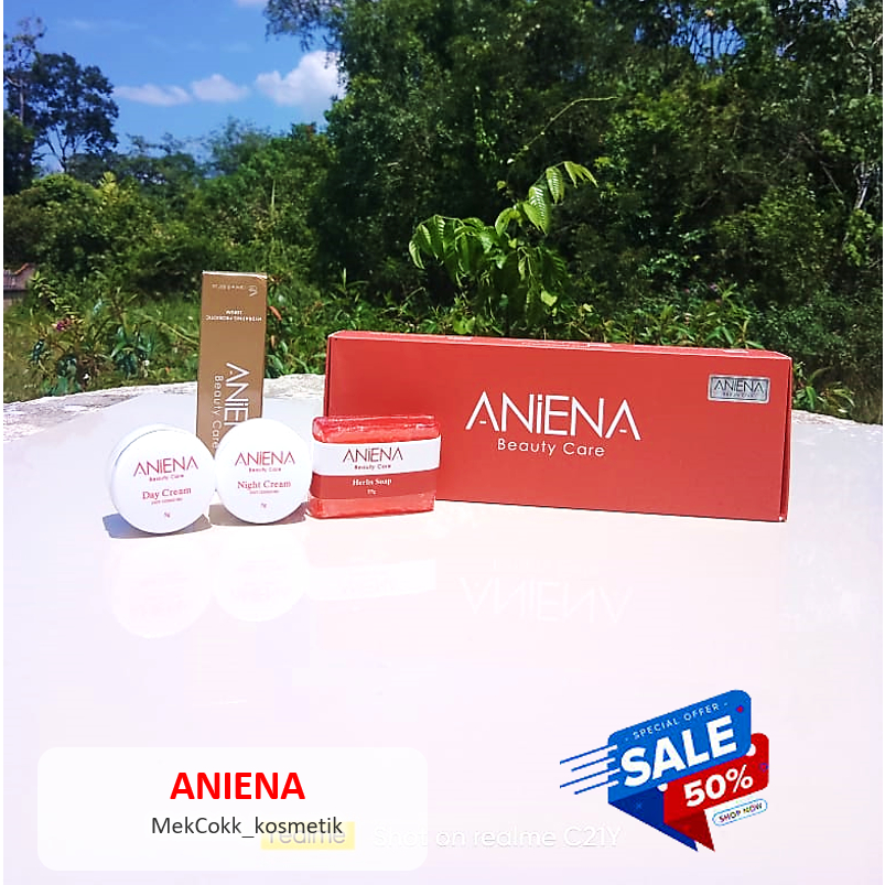 ANIENA BEAUTY LOOSE & SET -NIGHT CREAM , SERUM , DAY SUNSCREEN , SOAP ...