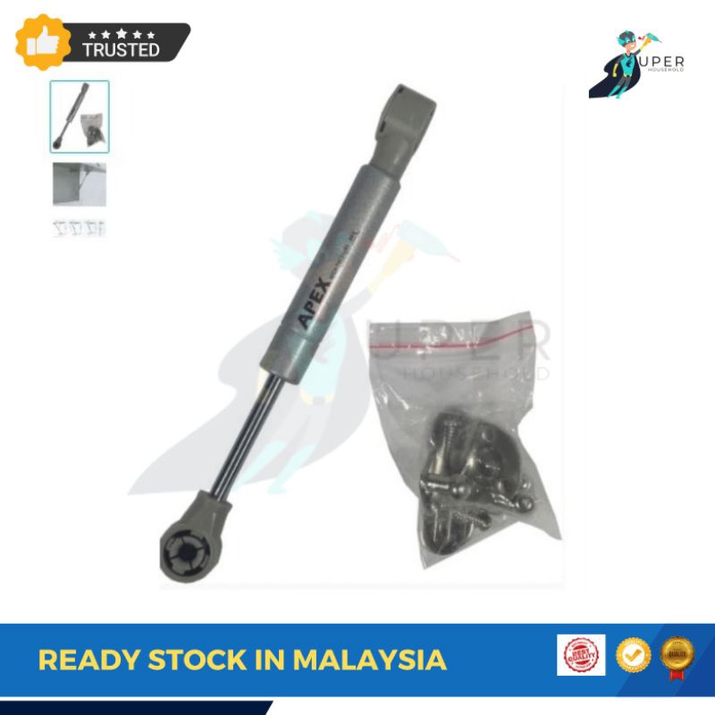 APEX Gas Spring (No Damper) WITH SOFT CLOSE HYDRAULIC | Shopee Malaysia