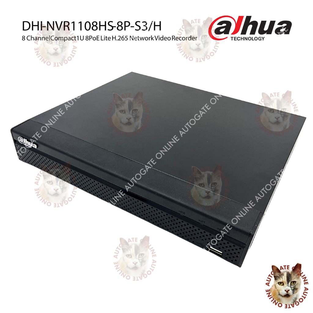 DAHUA NVR1108HS-8P-S3/H 8-CHANNEL COMPACT 1U LITE 4K NVR NETWORK RECORDER | Shopee Malaysia