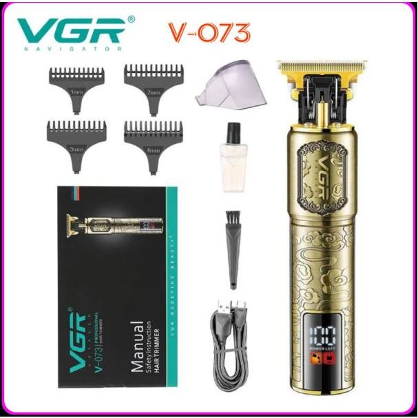 VGR V-073 Rechargeable Hair Clipper Original Hair Trimmer Hair Cutter Gunting Rambut Mesin ...