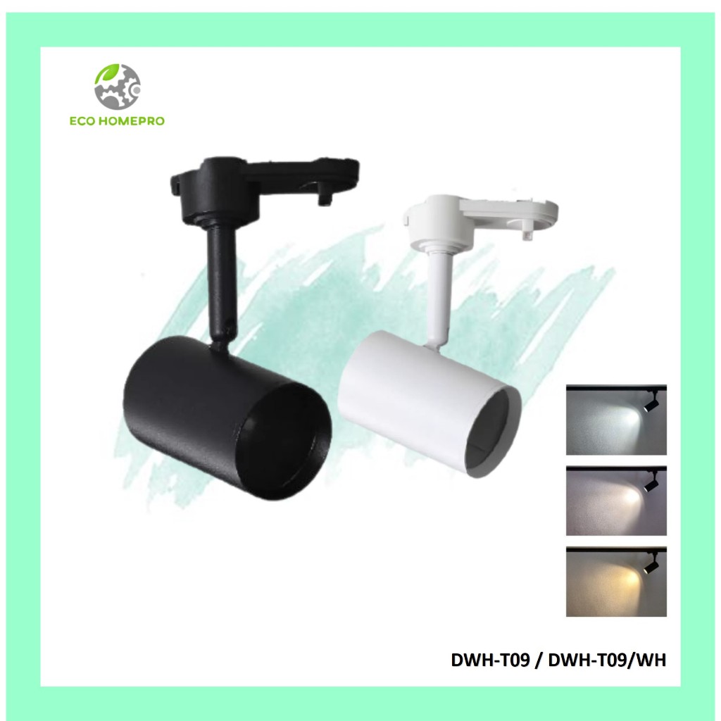DCL LED TRACK LIGHT FITTING ONLY (GU10/BLACK) / DCL LED TRACK LIGHT ...