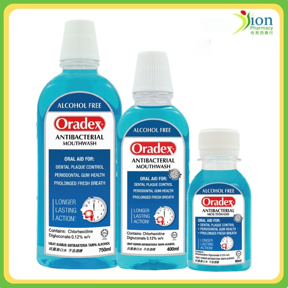 ORADEX ANTIBACTERIAL MOUTHWASH | Shopee Malaysia