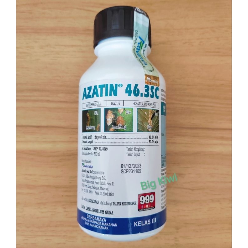 Advansia Azatin 46.3SC 500ml - buprofezin 46.3% bena perang hijau koya ...