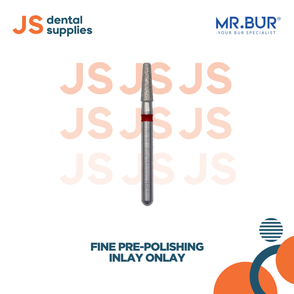 Fine Grit Pre-Polishing Inlay Onlay Diamond Bur FG | Crown Preparation ...