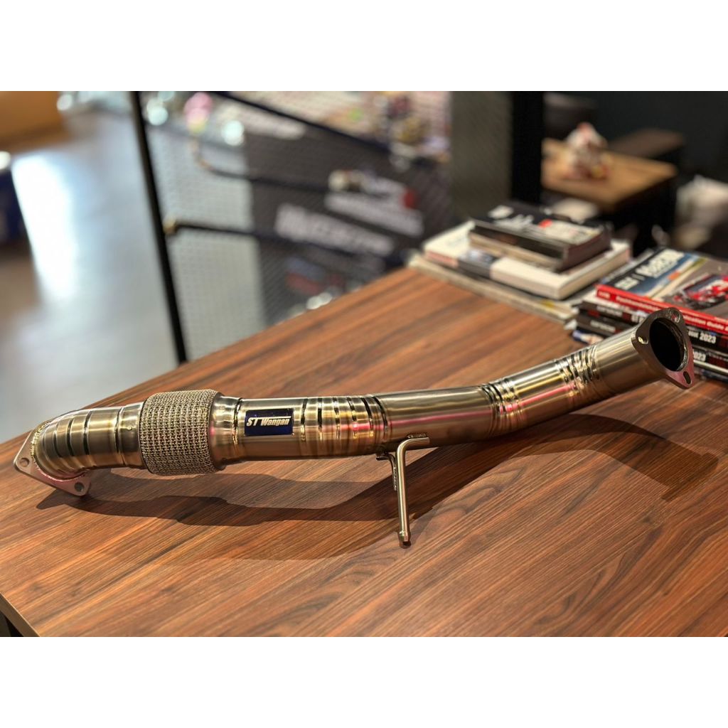 Honda Civic FK8 FK8R - ST Titanium Front Pipe Exhaust 3 Inch | Shopee ...