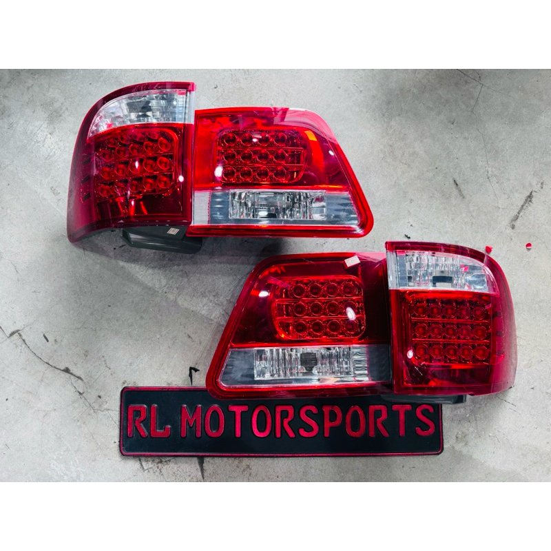 Toyota fortuner AN50 AN60 2004 2005 2005 2006 2007 2008 rear led tail ...
