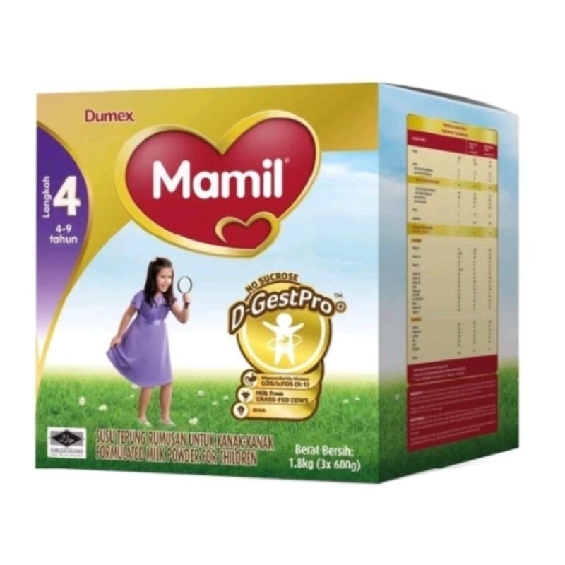 Mamil Step 4 1.8kg (Exp Date: 28 Nov 2024) | Shopee Malaysia