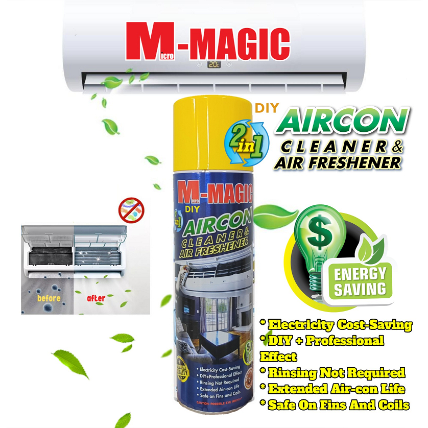 MMagic Aircond Cleaner chemical aircond air conditioner cleaner aircond ...