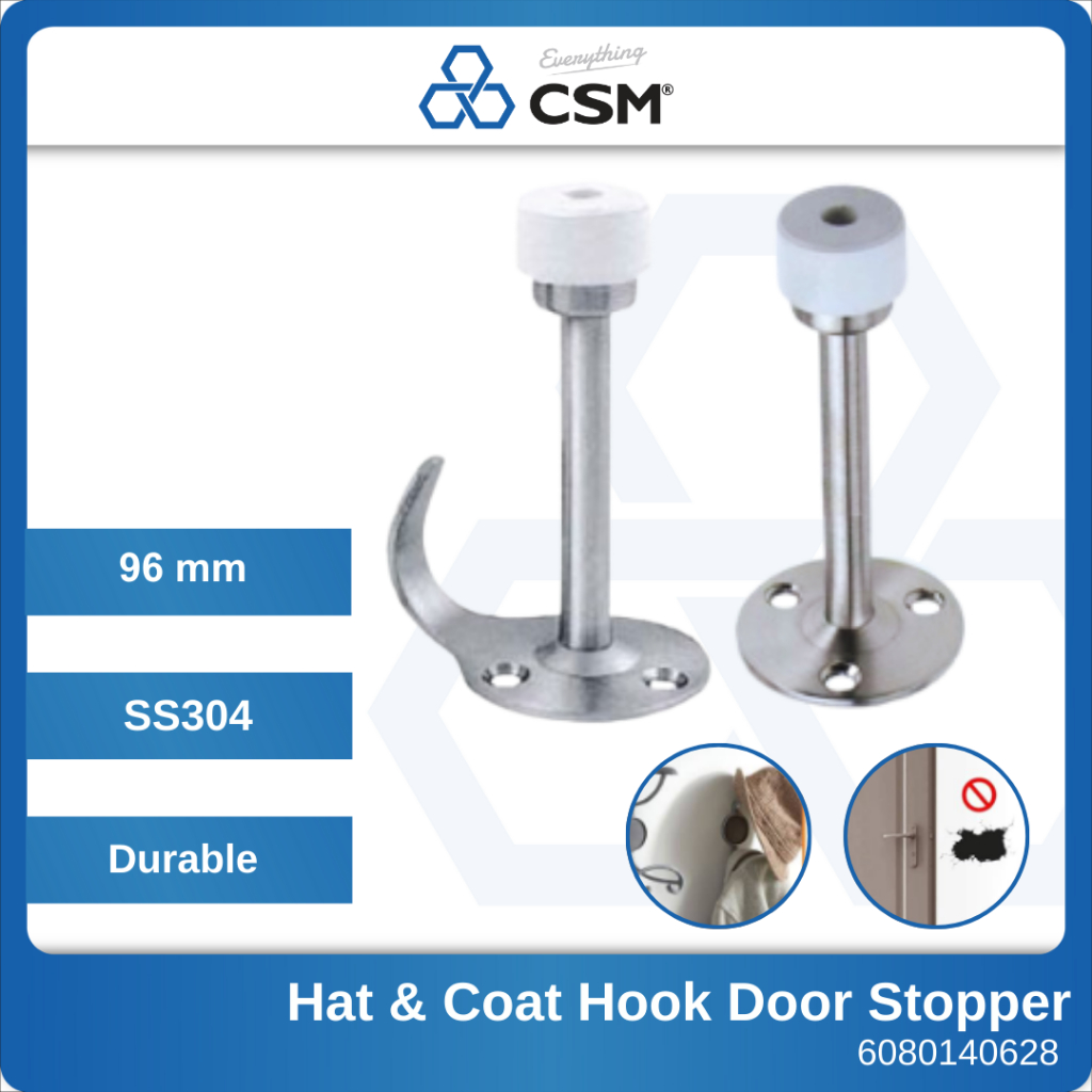 CSM Hat and Coat Hook Door Stopper With Hanger Door Stopper Wall ...