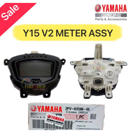 YAMAHA Y15 V2 SPEEDOMETER ASSY YSUKU Y15 NEW METER ASSY Y15 Y15ZR METER (V2) 100% ORIGINAL ...