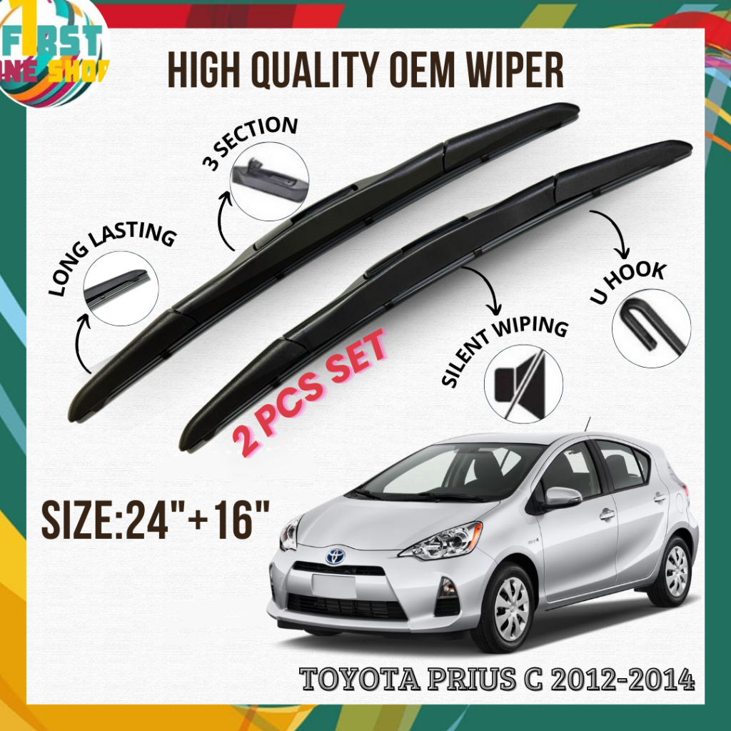 2013 Prius Wiper Blade Size
