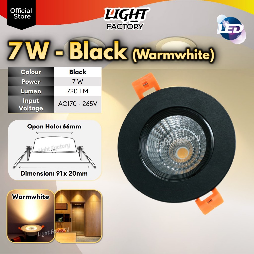 🔥HOT🔥LED Recessed Eyeball 3W | 7W LED Spotlight Recessed Light Recessed ...