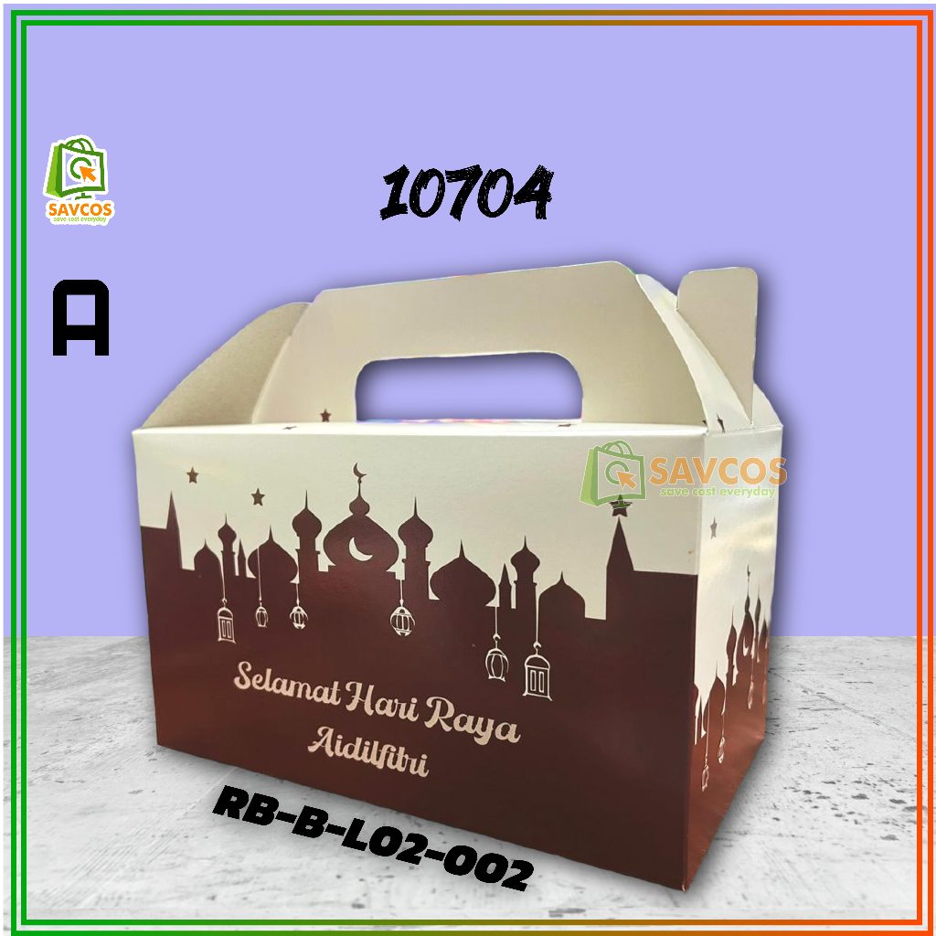 2024 Hari Raya Aidilfitri Gift Box Kotak Kuih Raya Packaging Gift Bag ...