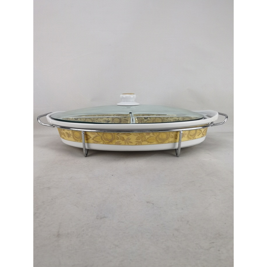 FC52174 PORCELAIN BOWL WITH COVER AND RACK, CAWAN PORSELIN, 陶瓷碗 ...