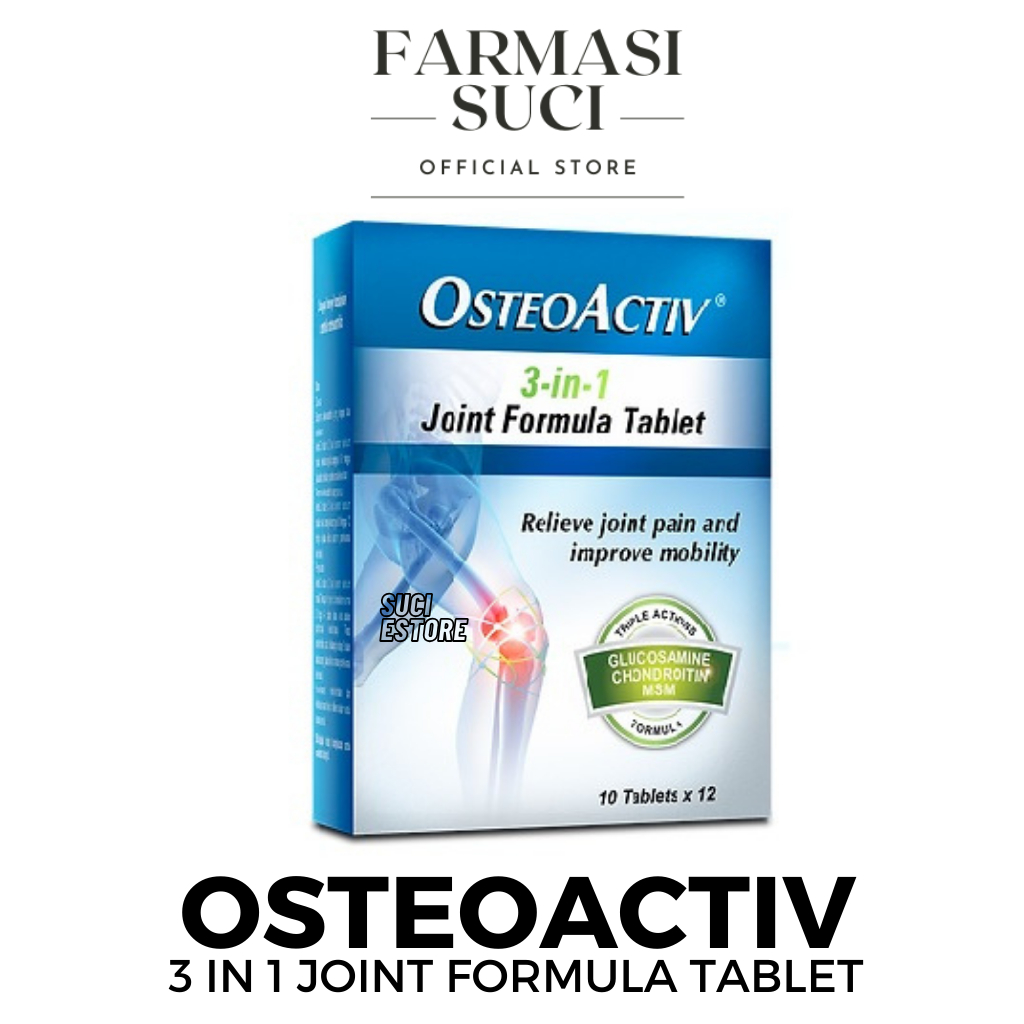 OSTEOACTIV 3 in 1 Joint Formula Tablet (10 Tablets x 12) | Shopee Malaysia