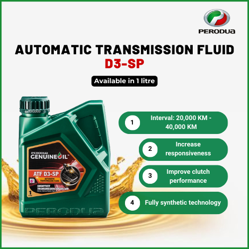 Perodua ATF D3-SP GREEN (1L) Minyak Gearbox D3-SP | Shopee Malaysia