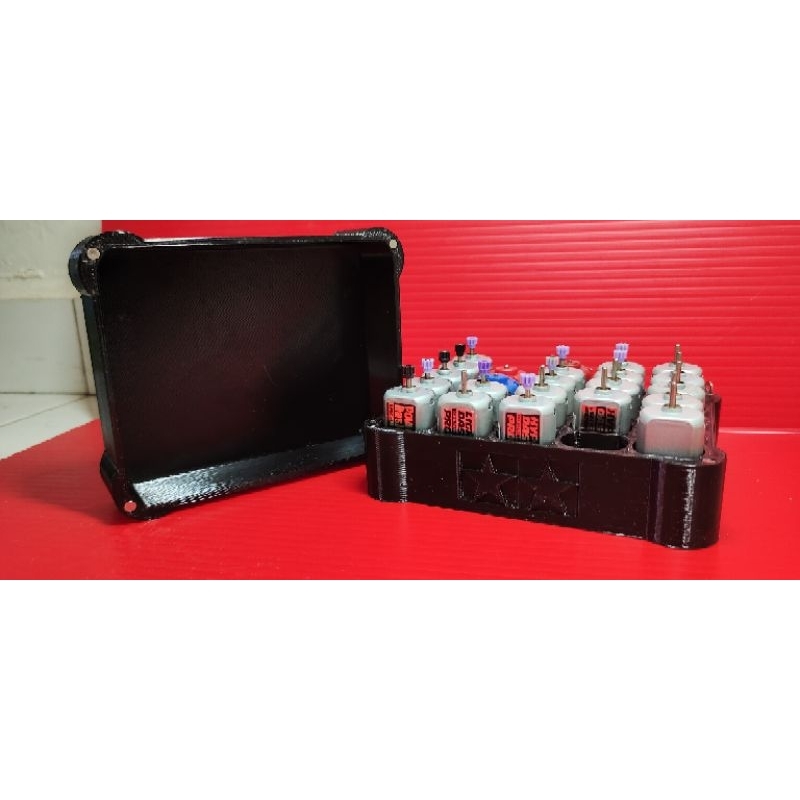 Tamiya 25 slot Dynamo Motor holder case storage box for mini4wd ...