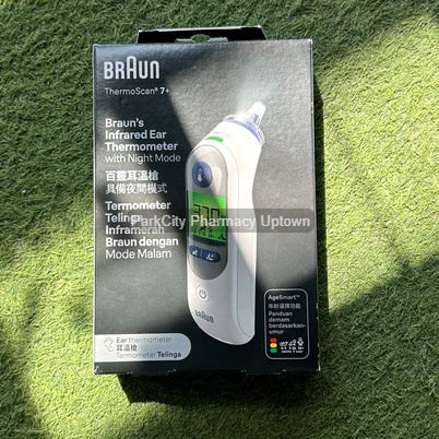 Braun Thermoscan 7+ IRT 6525 Infrared Ear Thermometer with Night Mode ...