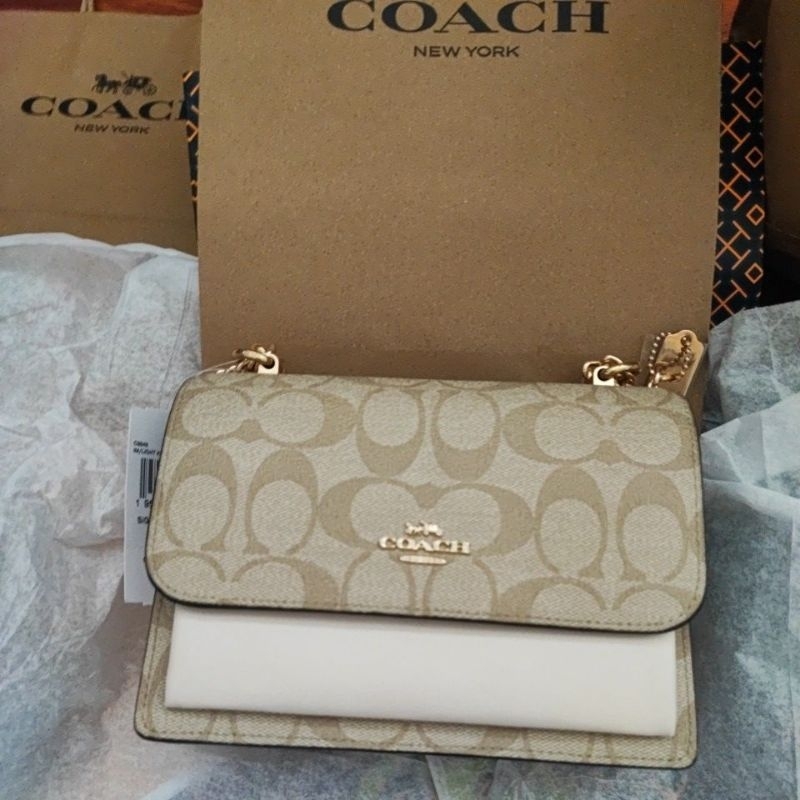 Gift original coach crossbody chain logo bag from USA coach store ...