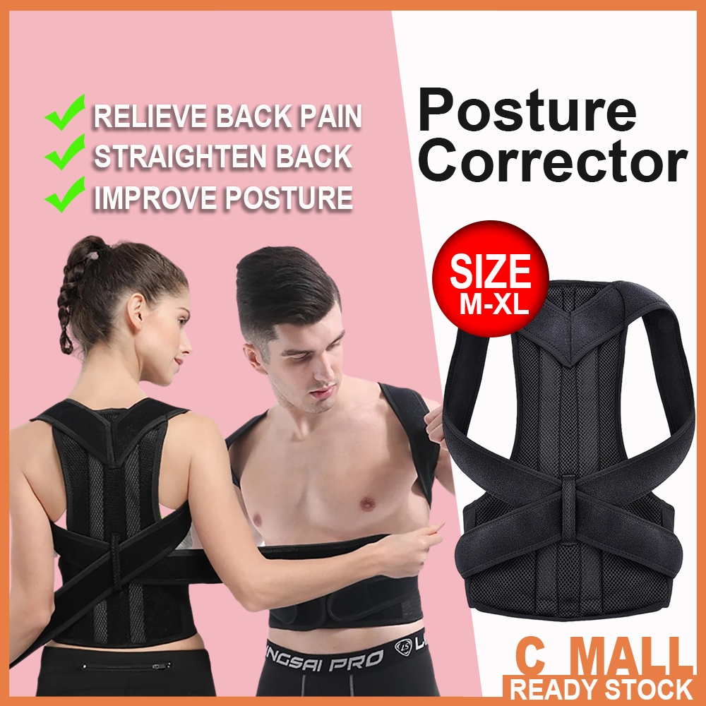 Posture Corrector Back Support Belt Posture Shoulder Correction Align ...