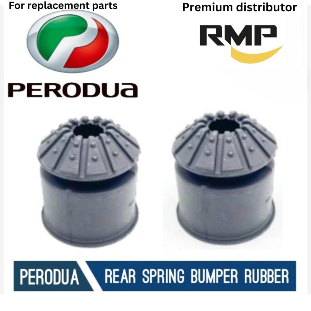 PERODUA Rear Spring Bumper Rubber Set for Perodua Myvi 2005 / New D20N ...
